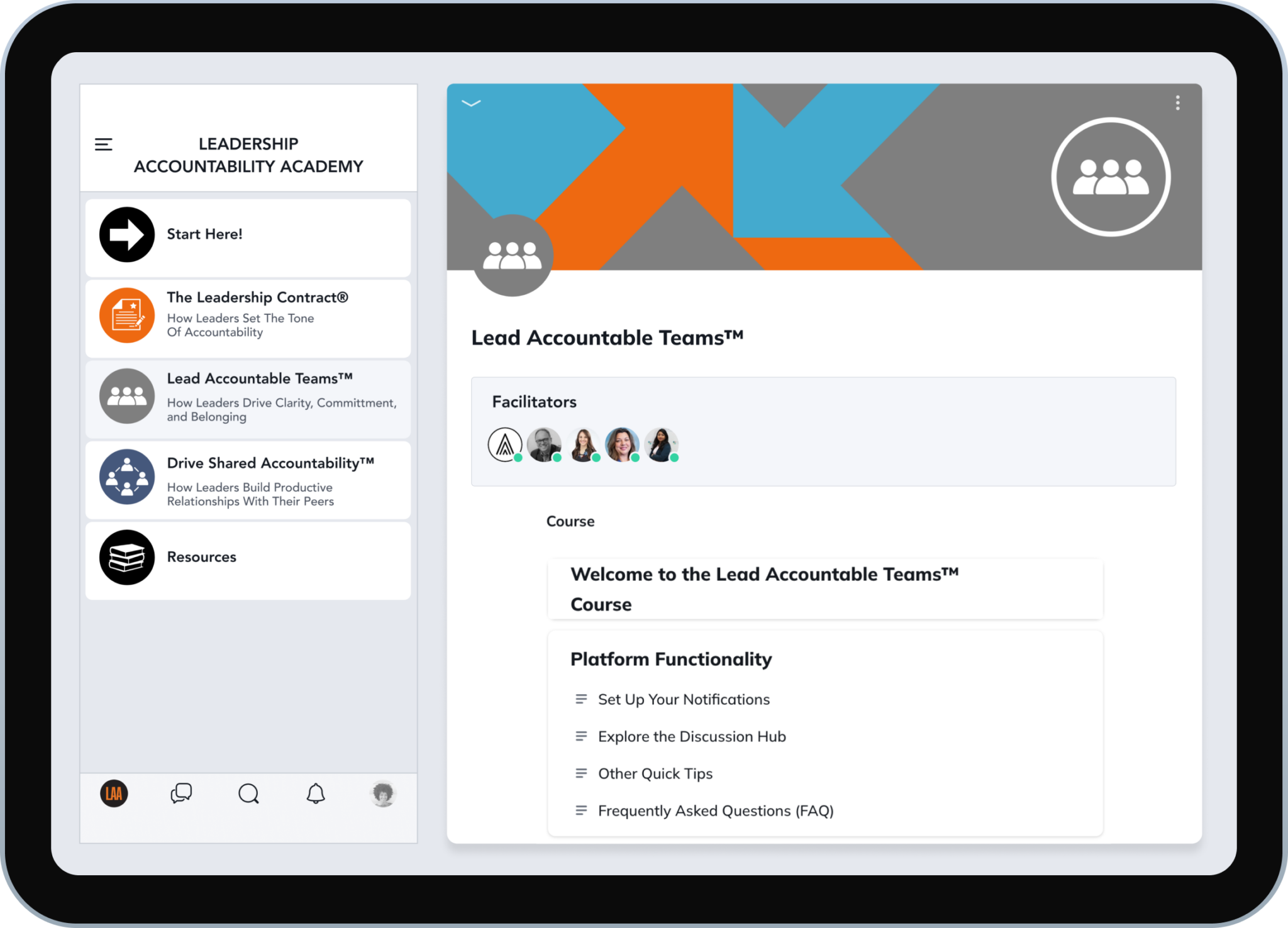 Lead Accountable Teams™ Course | LCI